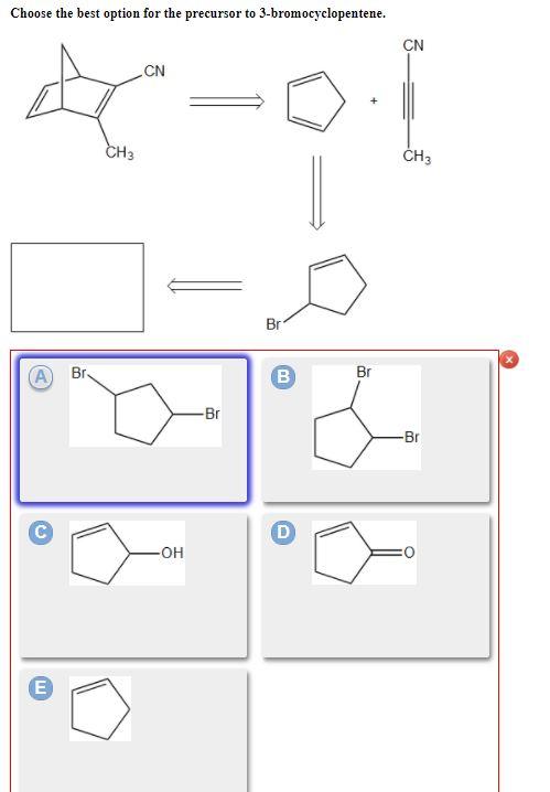 Solved Choose the best option for the precursor to | Chegg.com