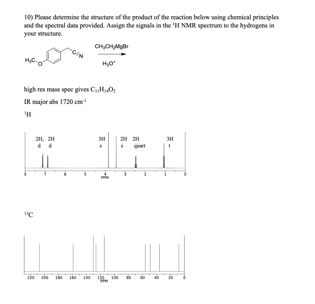 Solved Please determine the structure of the product of the | Chegg.com