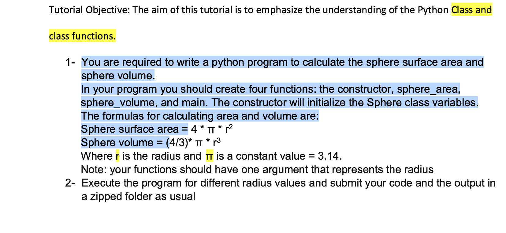 Solved Tutorial Objective: The aim of this tutorial is to | Chegg.com