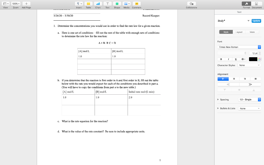 Solved 126% Zeam +. Add Page View Insert Table Chart Text | Chegg.com