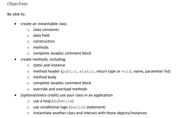 Solved In this assignment, you will build a class that | Chegg.com