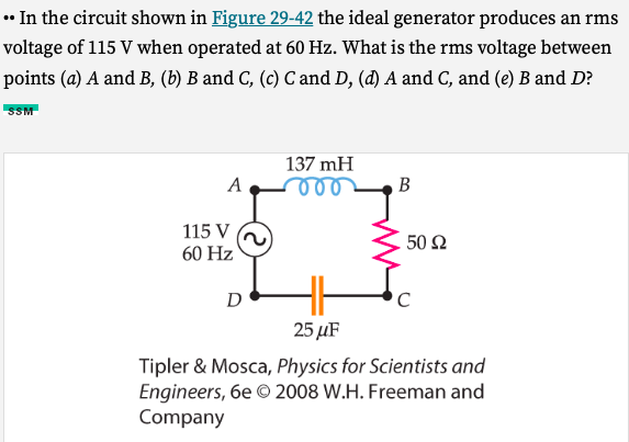 Solved - In the circuit shown in Figure 29-42 the ideal | Chegg.com
