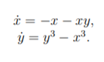 Solved Construct the Lyapunov functions and check stability | Chegg.com