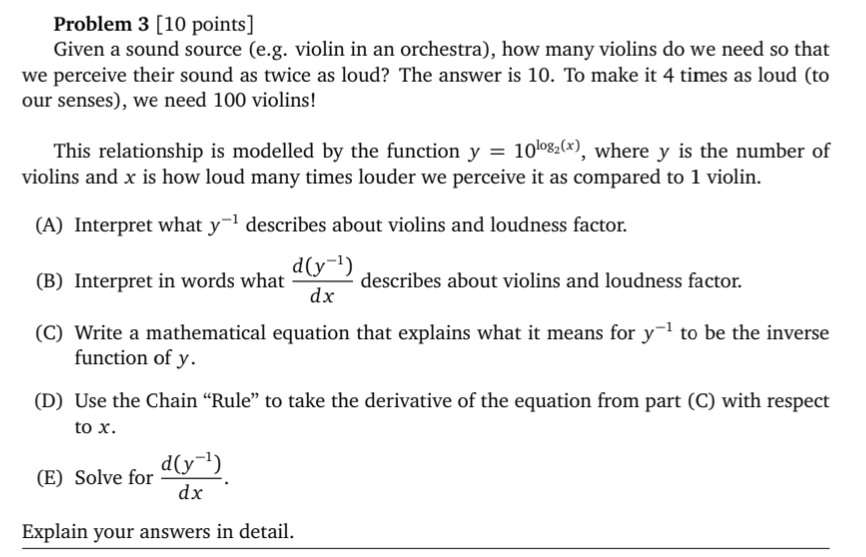 Solved Problem 3 10 Points Given A Sound Source Eg 