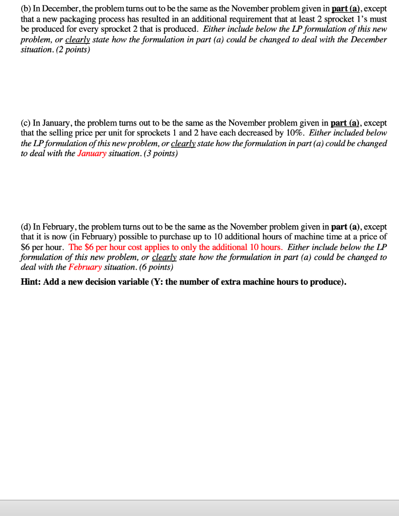 Solved QUESTION 3: Linear Programming Formulation (33 | Chegg.com