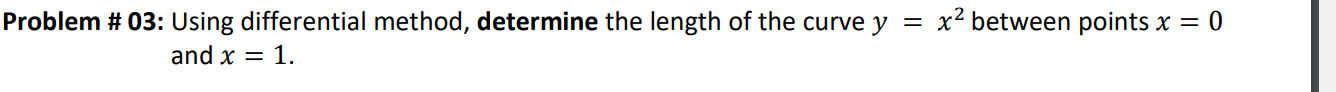 Solved Problem \# 03: Using differential method, determine | Chegg.com