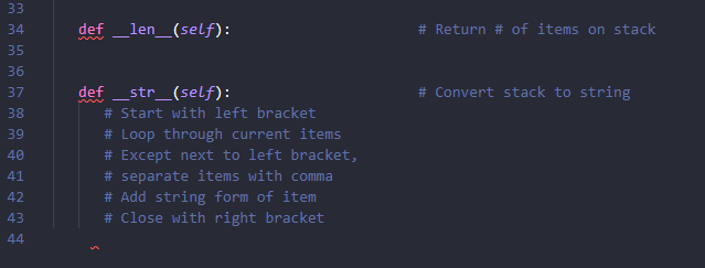 Solved Revise The Stack Class In Stack Py Given In Week 4