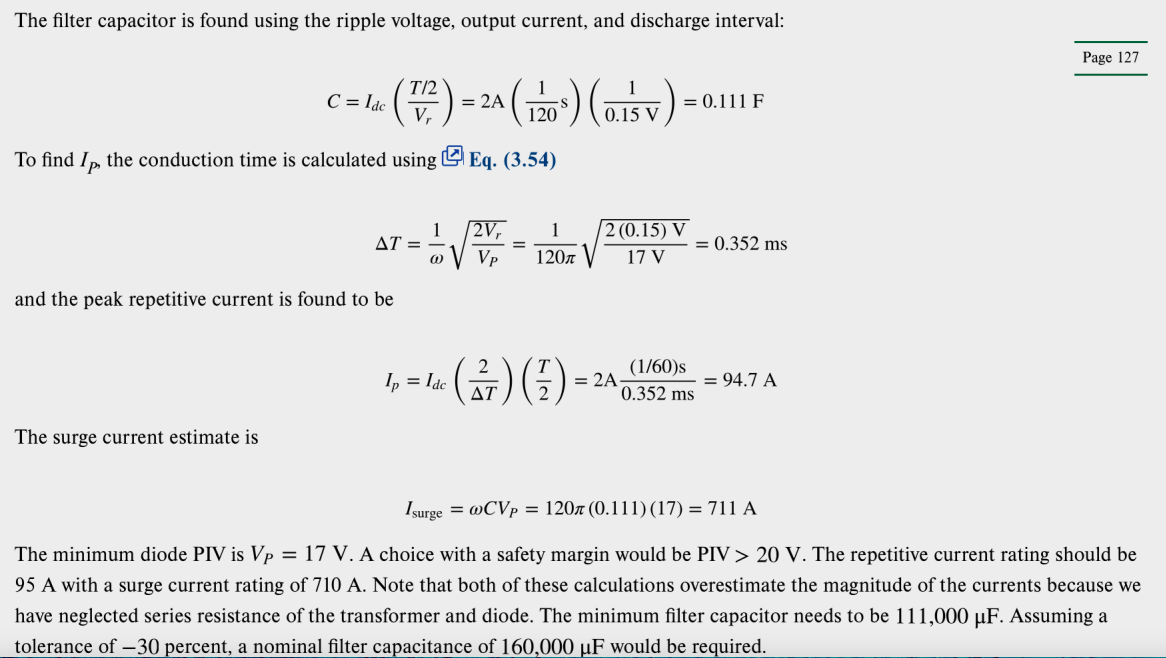 Solved If the secondary transformer output voltage v1 in the | Chegg.com