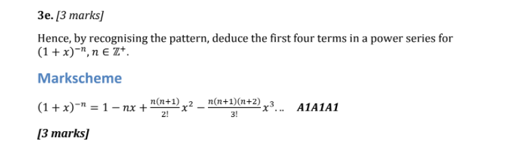 Solved [3 marks 3a. [2 marks] This question will investigate | Chegg.com