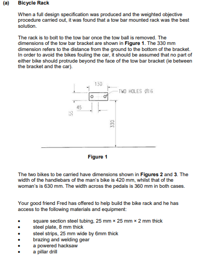 Solved produce a design report for one design of the product | Chegg.com