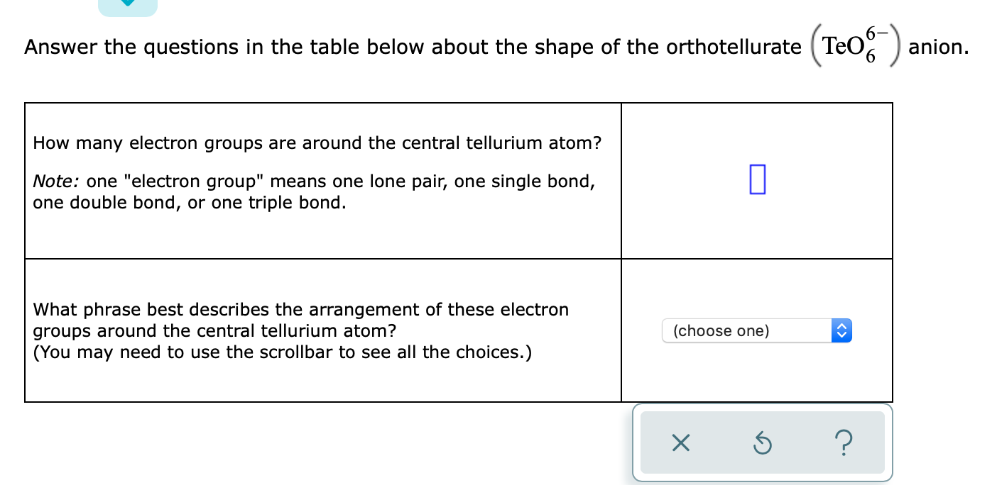 Solved Answer the questions in the table below about the | Chegg.com
