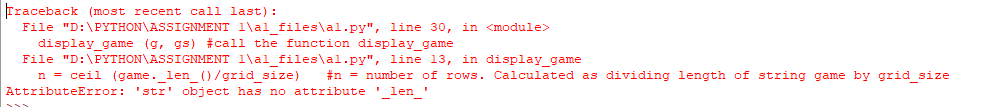 Solved Traceback (most recent call last): File "D:\PYTHON | Chegg.com