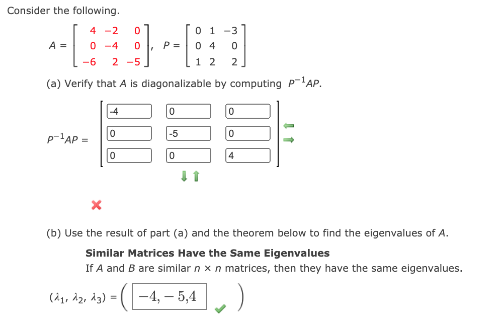 Solved The Cayley-Hamilton Theorem states that a matrix | Chegg.com