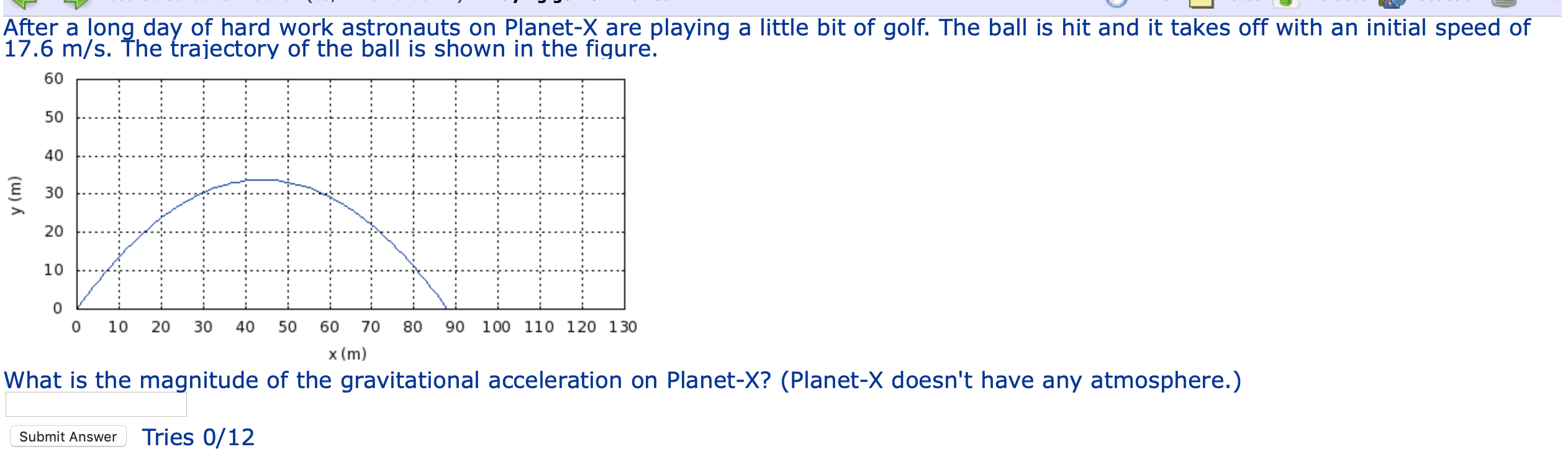 Solved After a long day of hard work astronauts on Planet-X | Chegg.com