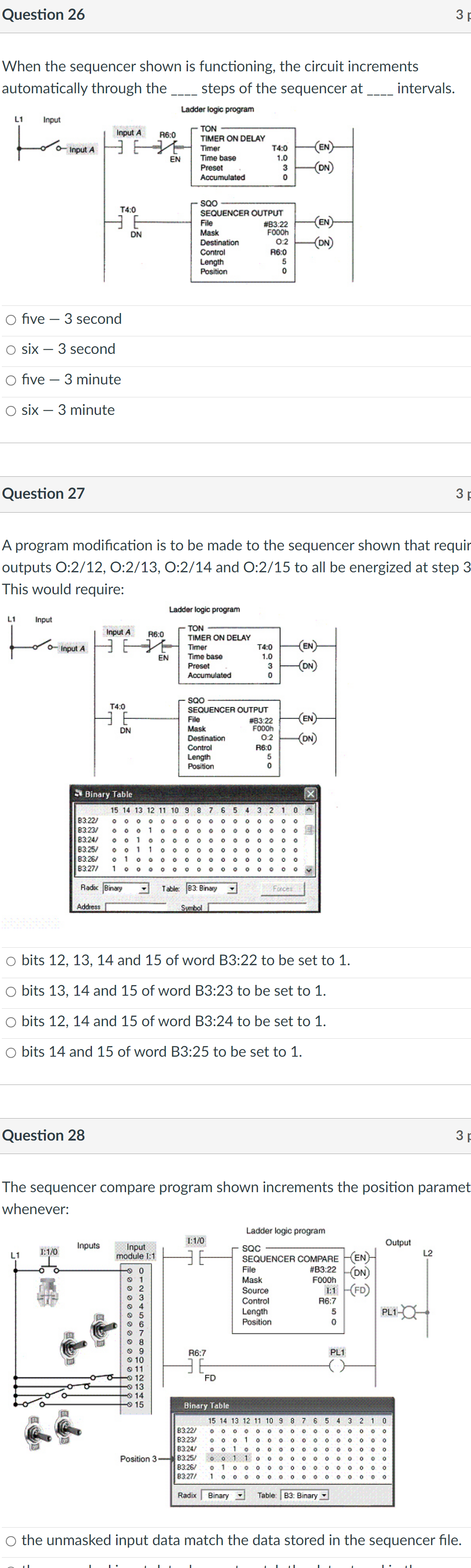 Solved The status bit of switches and pushbuttons connected | Chegg.com