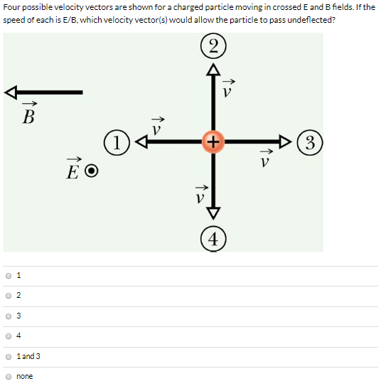 Solved Four possible velocity vectors are shown for a | Chegg.com