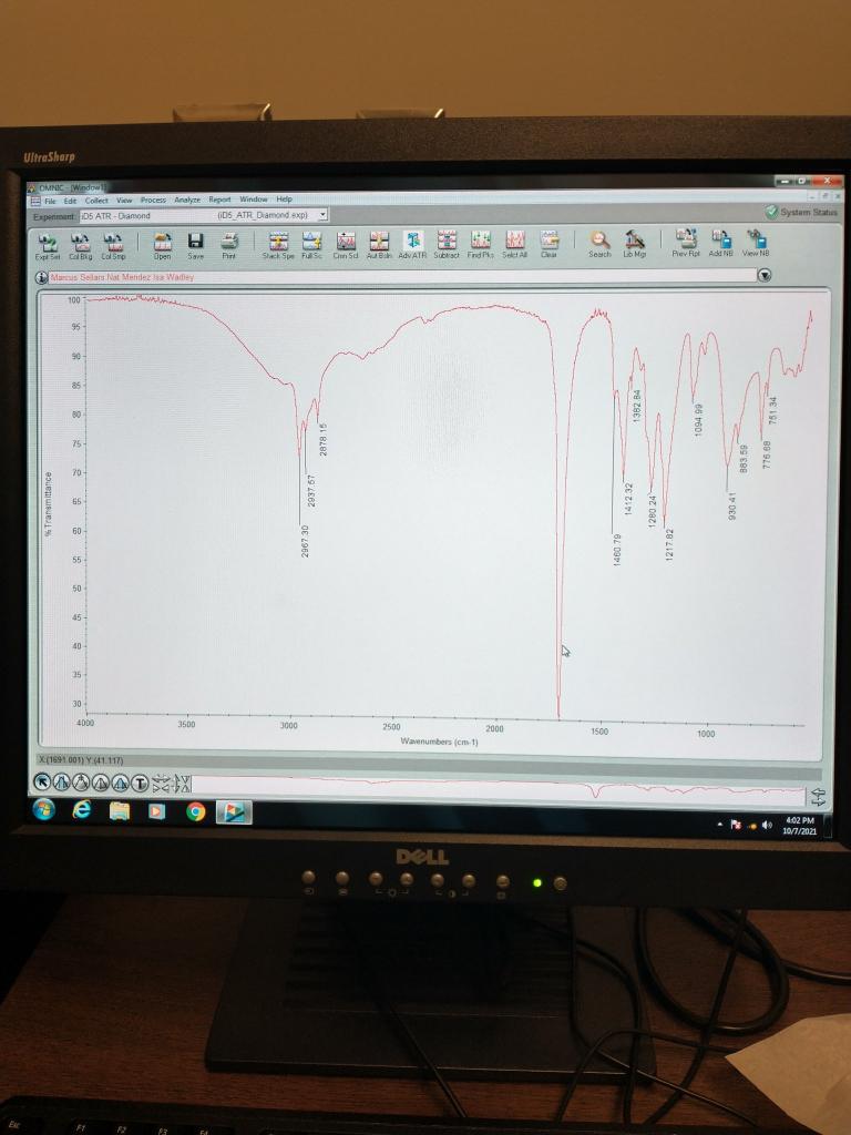 Solved le А. PROTON RAMAG CONNECTED TO SPA1613 60 CARBON ? | Chegg.com