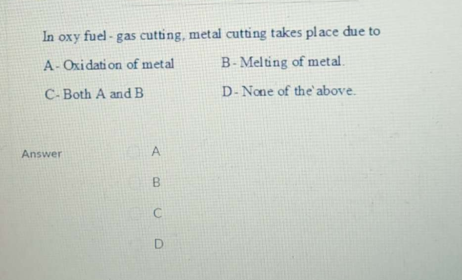 Solved The following welding defects are observed due to the | Chegg.com