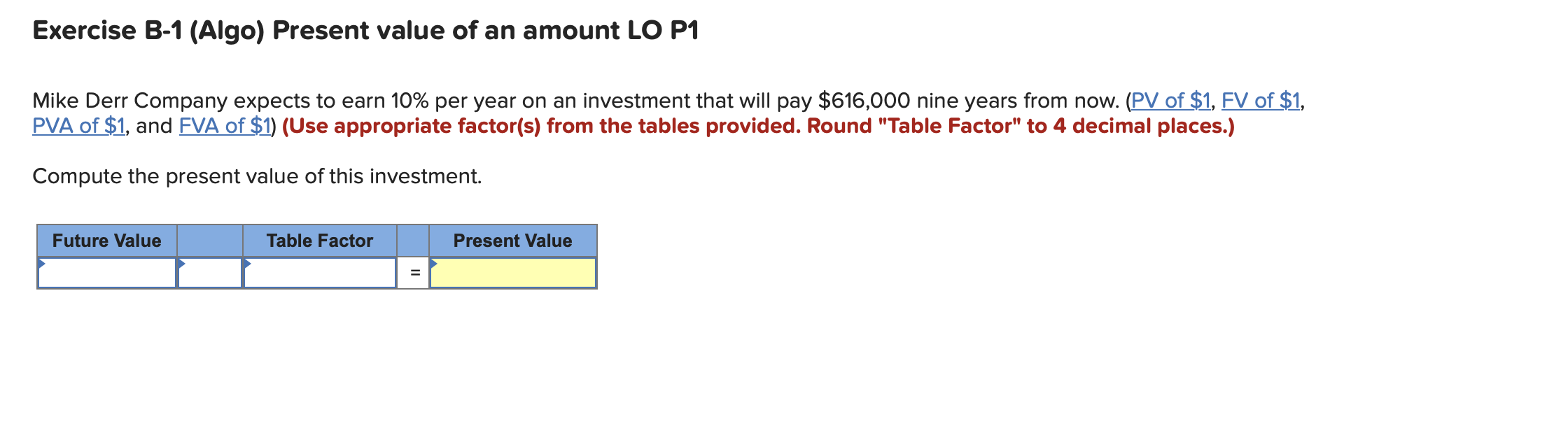 Solved Mike Derr Company expects to earn 10% per year on an | Chegg.com