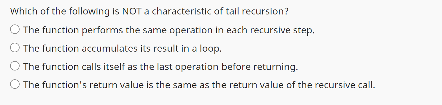 Solved What is the basic idea behind recursion in C++? To | Chegg.com