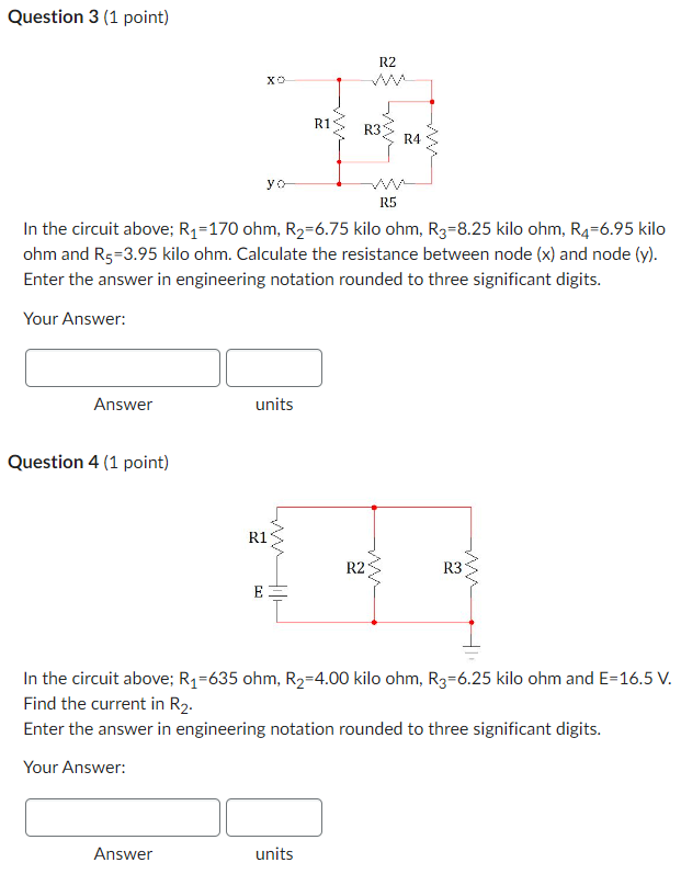Solved In the circuit above; R1=170ohm,R2=6.75 kilo ohm, | Chegg.com