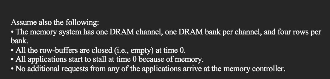 Basics and Assumptions To serve a memory request, the | Chegg.com
