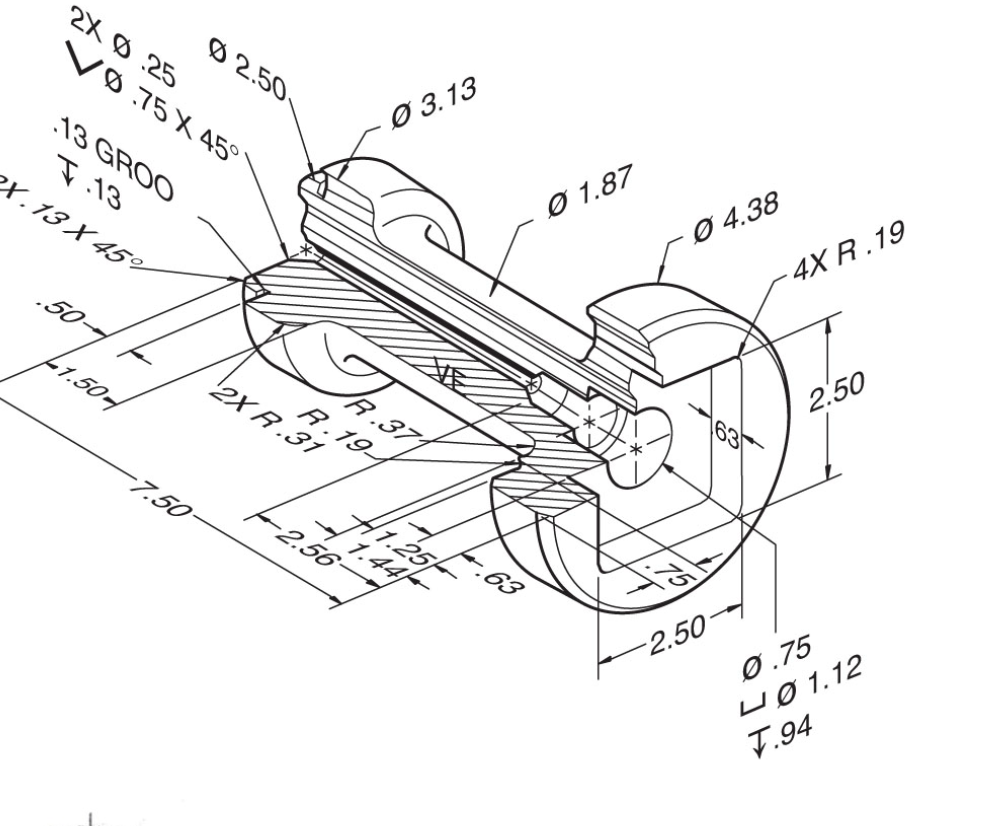 Solved Show steps in Solidworks. | Chegg.com