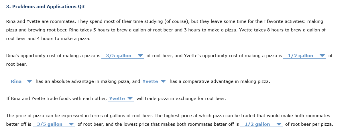 Solved 3. ﻿Problems and Applications Q3Rina and Yvette are | Chegg.com