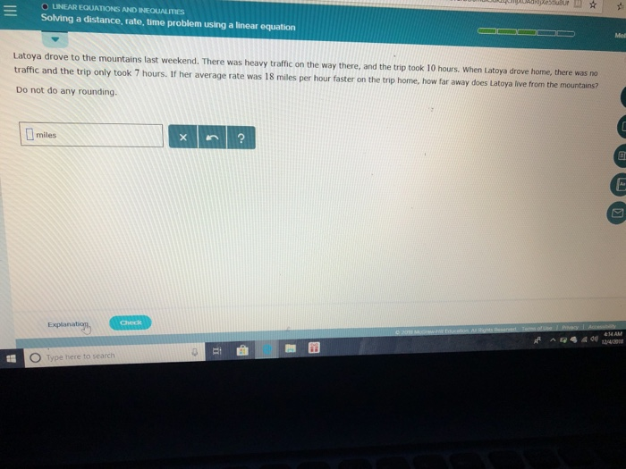 Solved O LINEAR EQUATIONS AND INEQUALITIES Solving a | Chegg.com