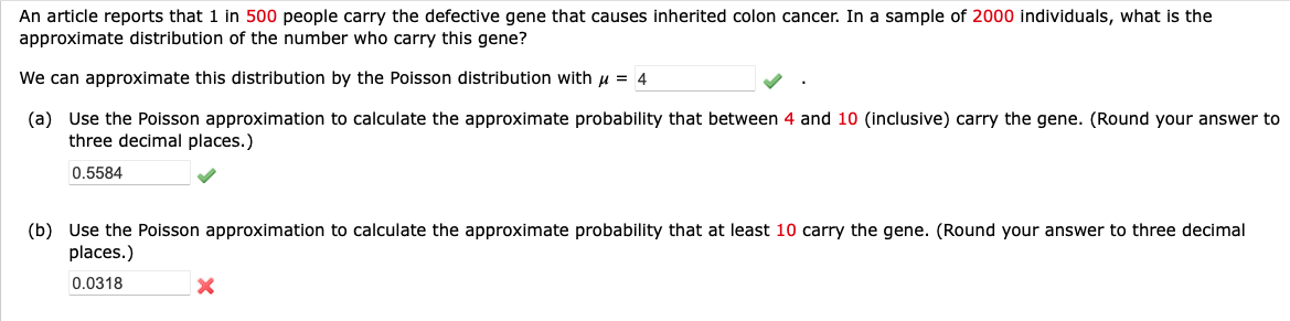 Solved An article reports that 1 in 500 people carry the | Chegg.com