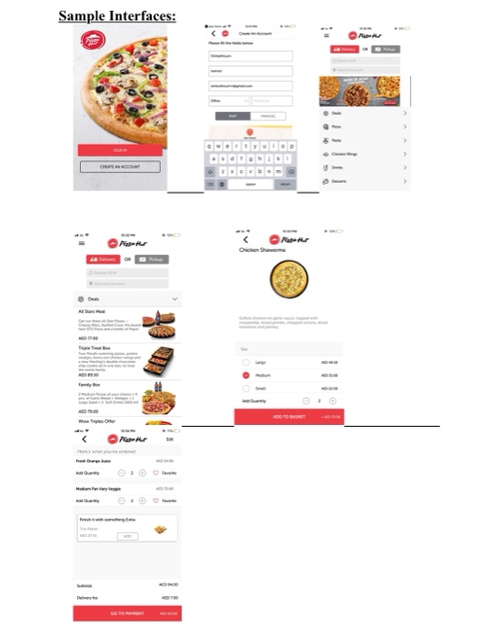 Using android studio to do the java code & xml file. | Chegg.com