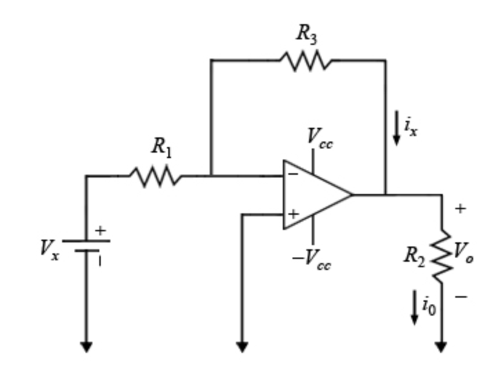 Solved For the circuit shown (Figure 1), determine the range | Chegg.com