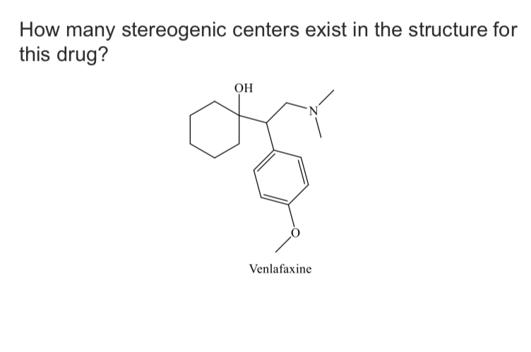 Solved How many stereogenic centers exist in the structure | Chegg.com