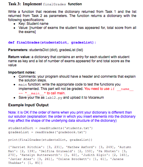 Solved You are given two files students.txt and | Chegg.com