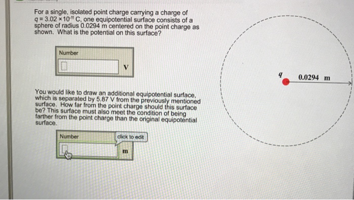 Solved For a single, isolated point charge carrying a charge | Chegg.com