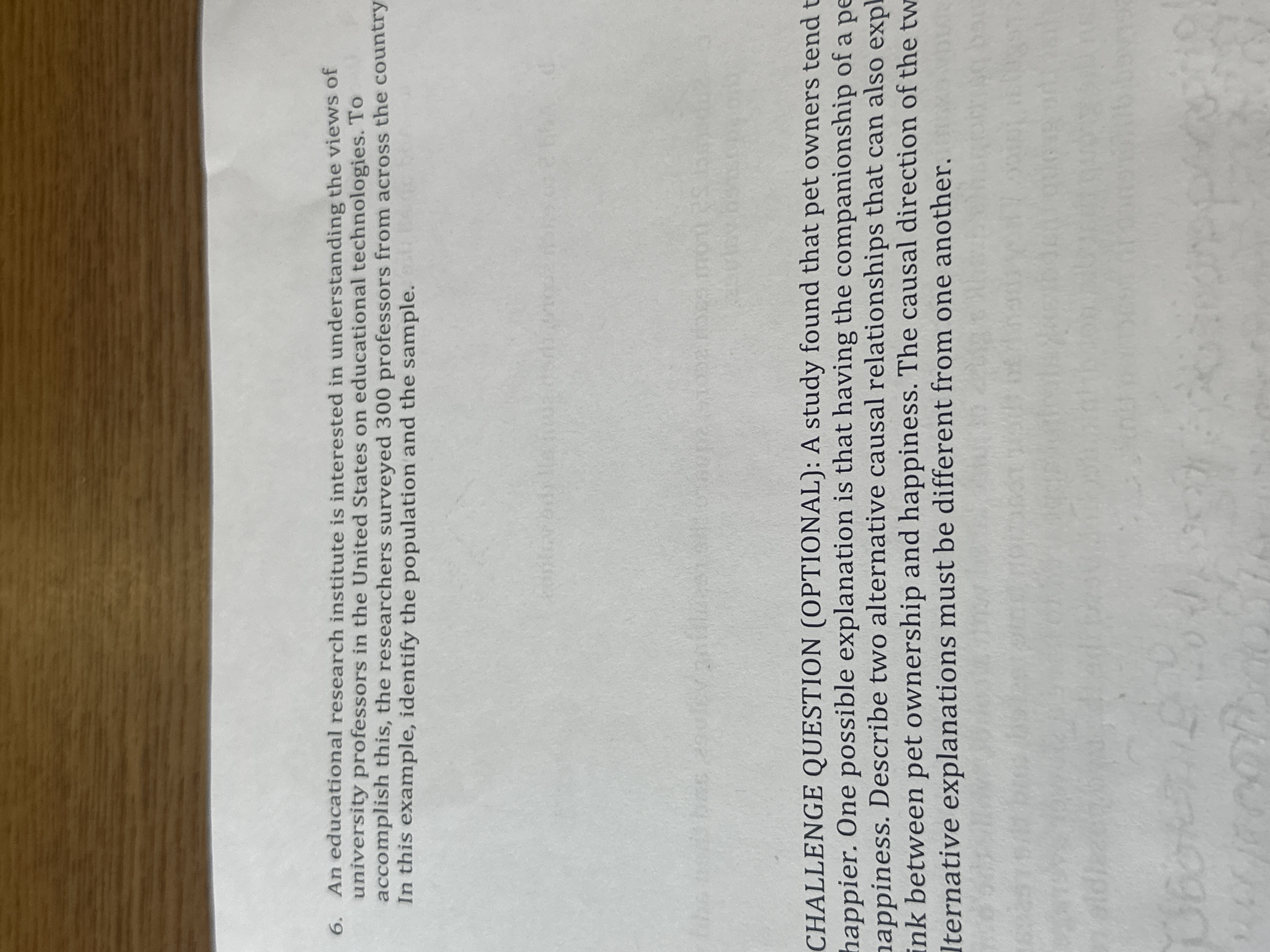 Solved An educational research institute is interested in | Chegg.com