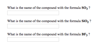 Solved What is the name of the compound with the formula SO? | Chegg.com