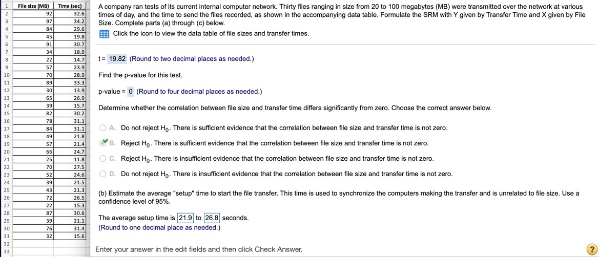 Estimate the average setup time to start the file | Chegg.com