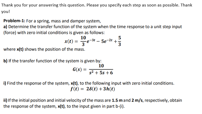 Solved Thank you for your answering this question. Please | Chegg.com