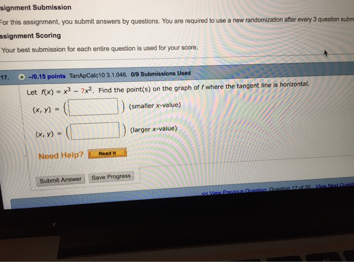 Solved signment Submission or this assignment, you submit | Chegg.com