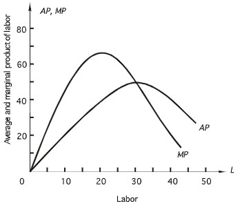 Solved 1. The graph above shows a firm’s marginal and | Chegg.com