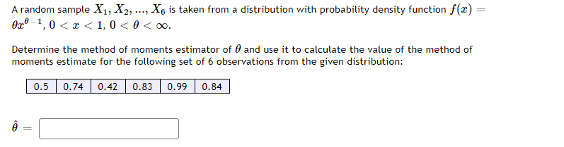 Solved A random sample X1, X2, ..., Xo is taken from a | Chegg.com
