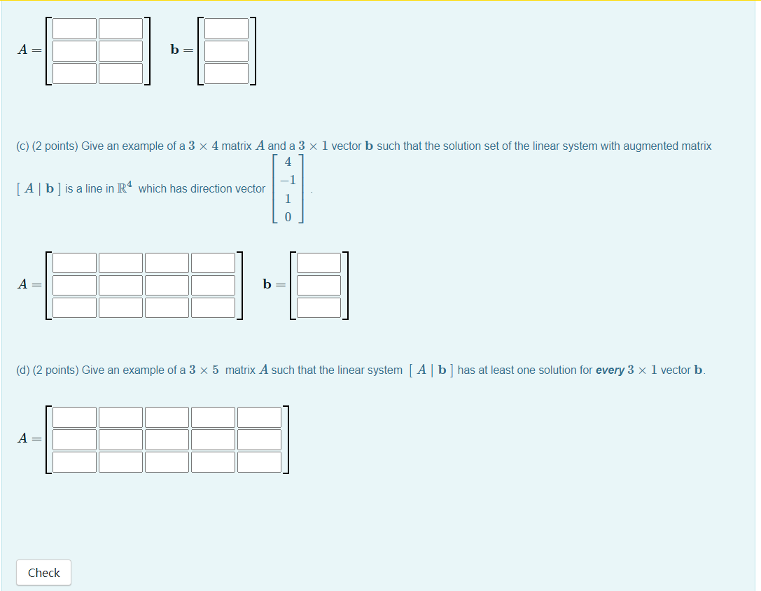 Solved Recall: An m x n matrix has m rows and n columns. | Chegg.com