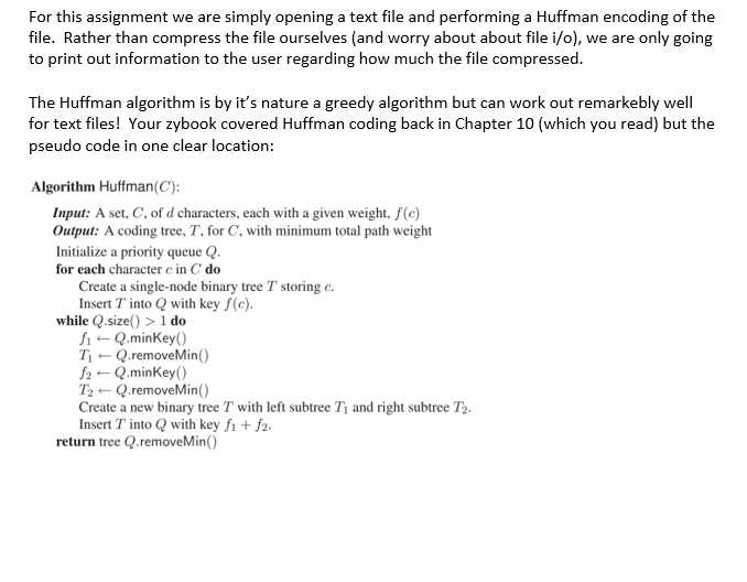 Solved For this assignment we are simply opening a text file | Chegg.com