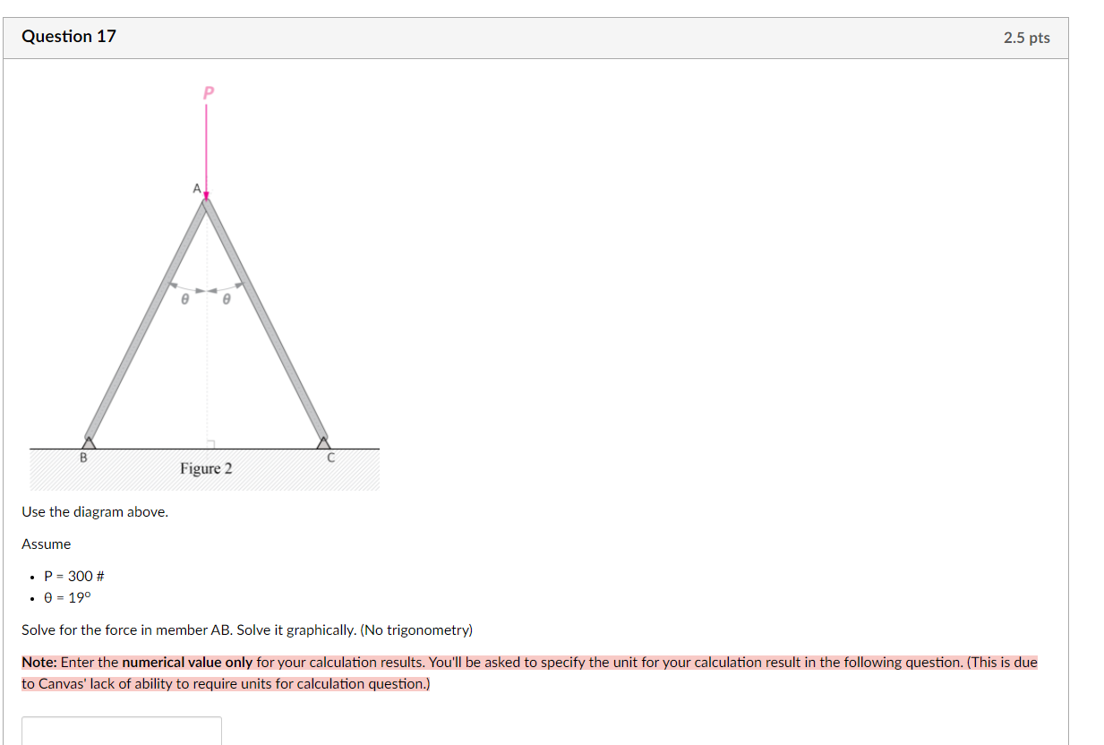 Solved Question 17 2.5 pts A B Figure 2 Use the diagram | Chegg.com
