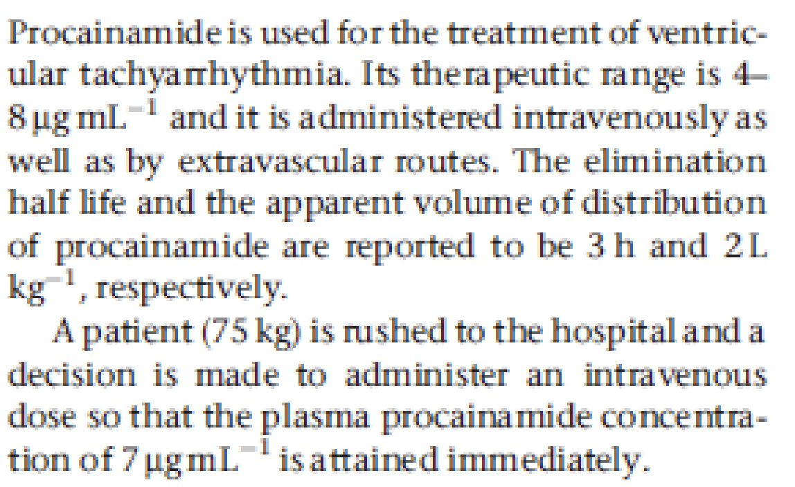 Solved Procainamide is used for the treatment of | Chegg.com