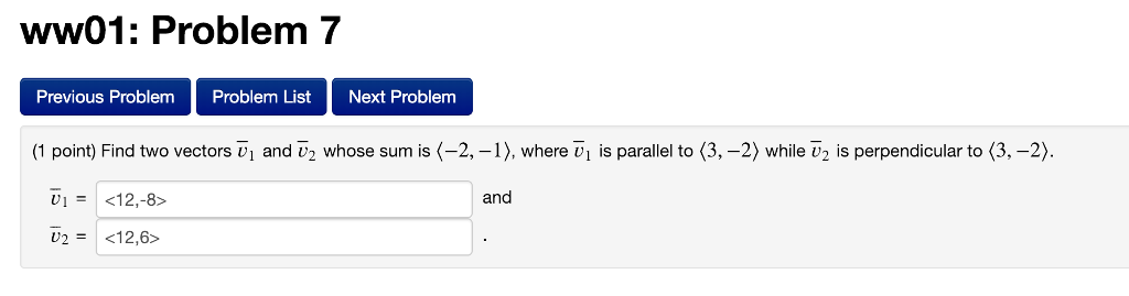 Solved ww01: Problem 7 Previous Problem Problem List Next | Chegg.com