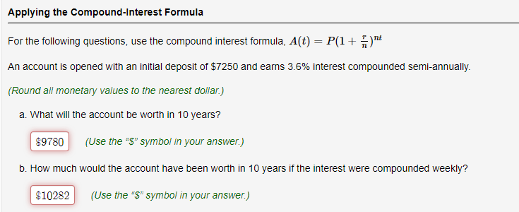 Solved For the following questions, use the compound | Chegg.com