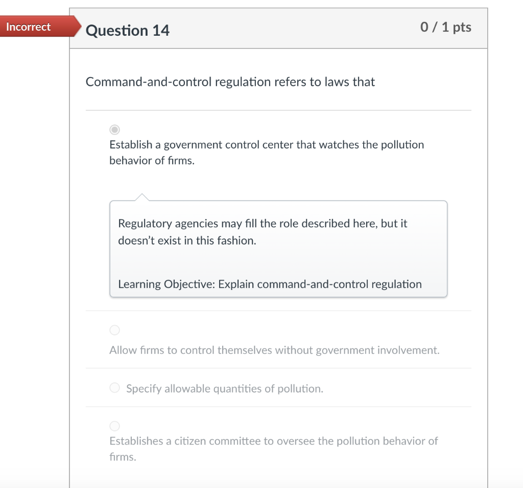 Solved Incorrect Question 14 0 / 1 pts Command-and-control | Chegg.com