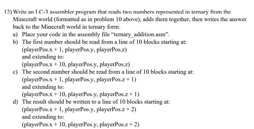 Solved Write an LC-3 assembler program that converts a | Chegg.com
